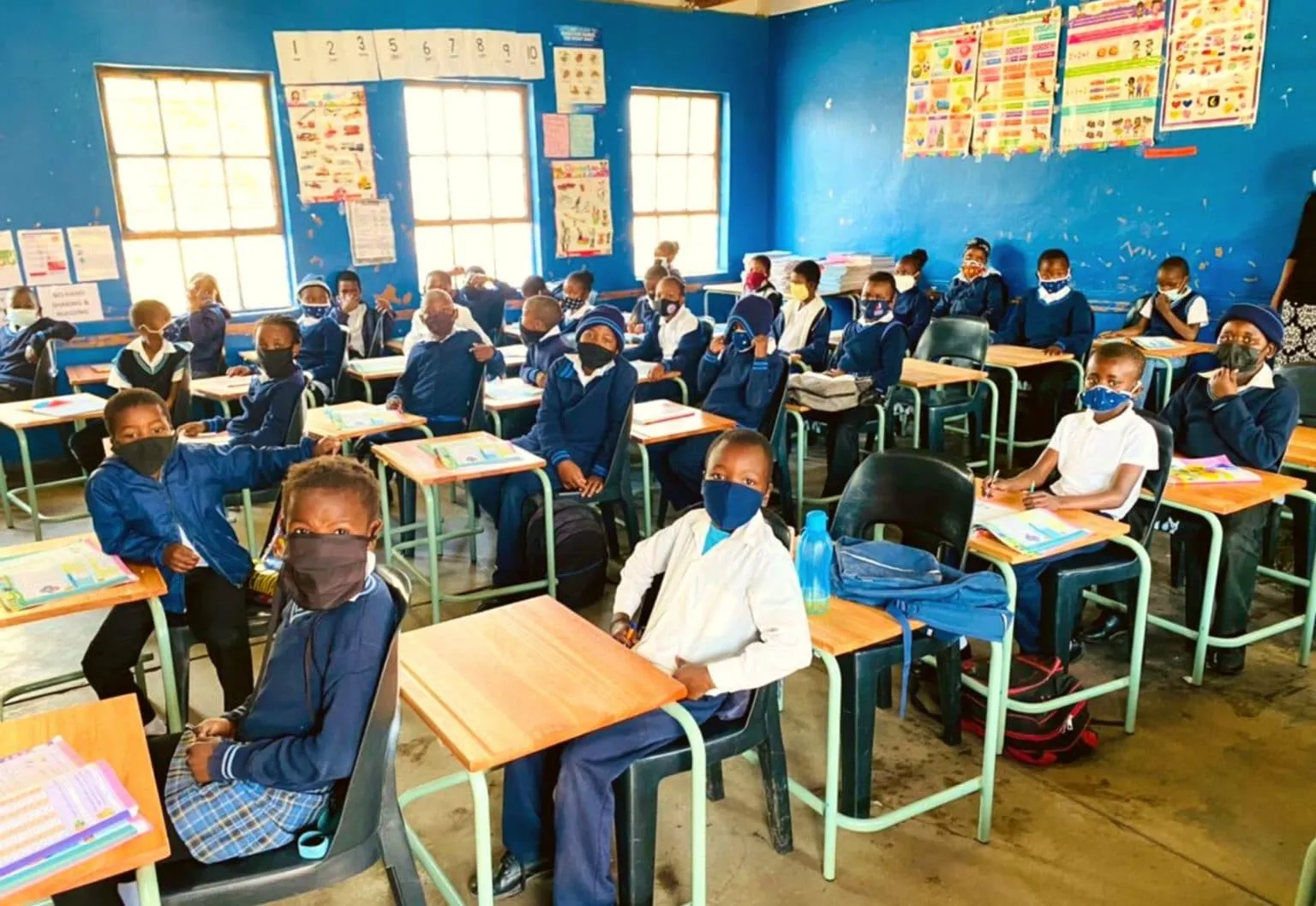 The alfeco group school development drive refurbishes dan primary ...